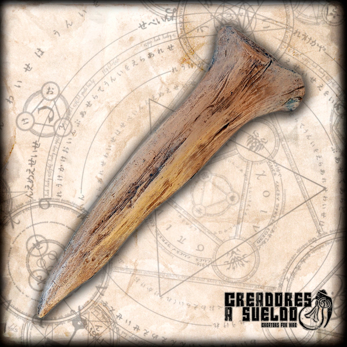 LARP Magic Foam Spell Packet: Tribal Bone Dagger bundle - Etsy Sweden