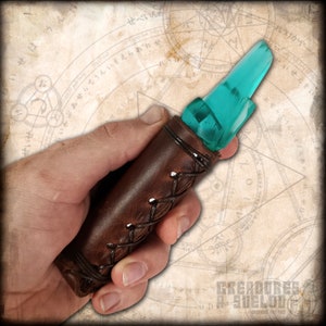 Magic Crystal Light Torch for LARP Fantasy Renaissance - Etsy