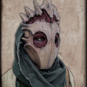 Cthulhu Mythos: Hastur the Yellow King Cultist Skull Mask for Larp Rev ...