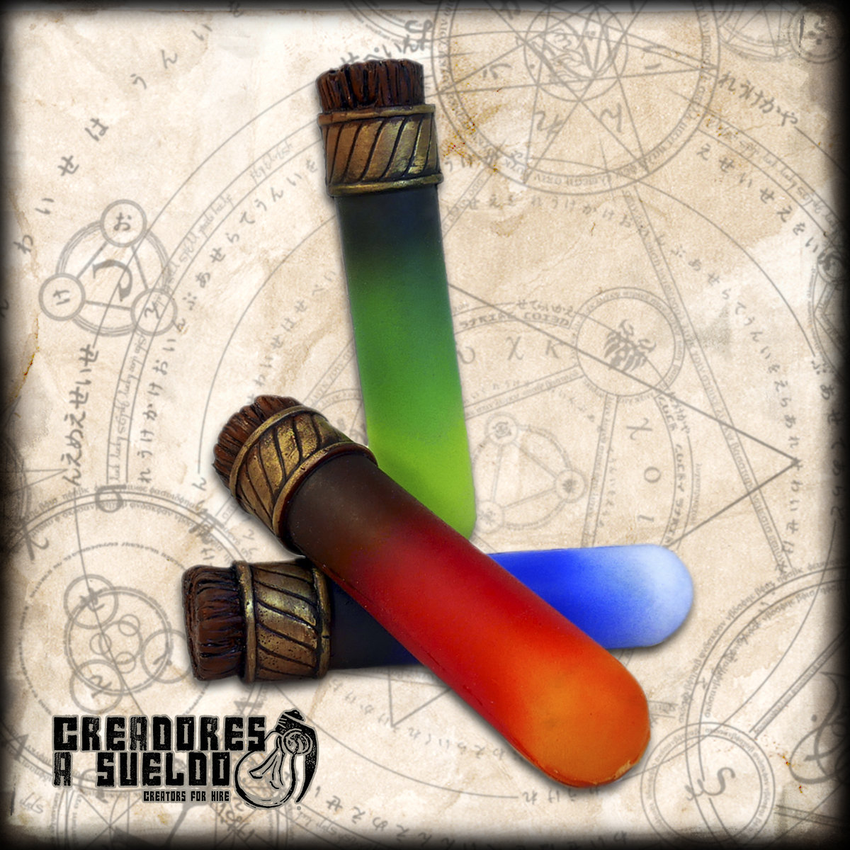 LARP Magic Foam Spell: Alchemical Vial bundle Avaliable - Etsy