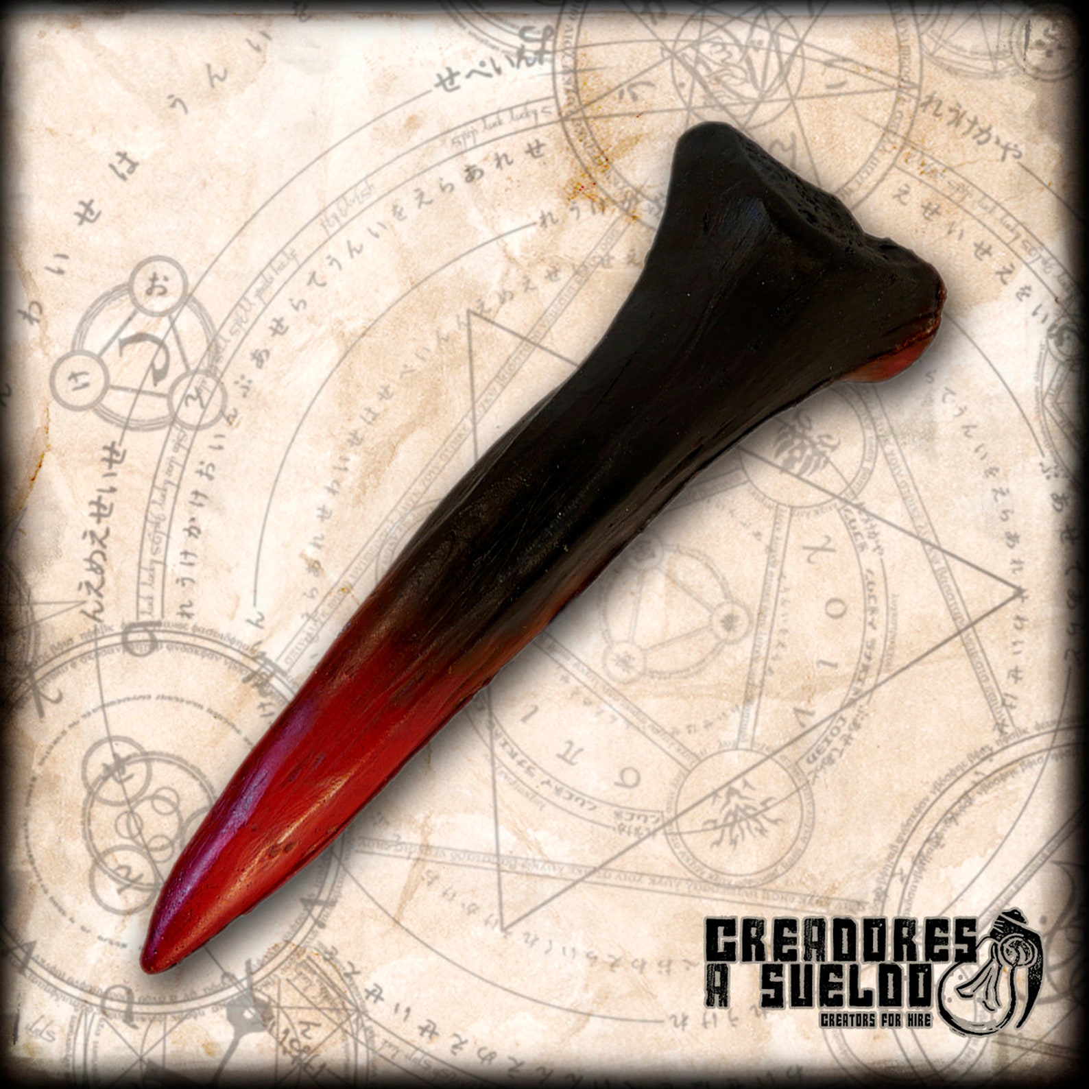 LARP Magic Foam Spell Packet: Tribal Bone Dagger (bundle Avaliable!) - Etsy