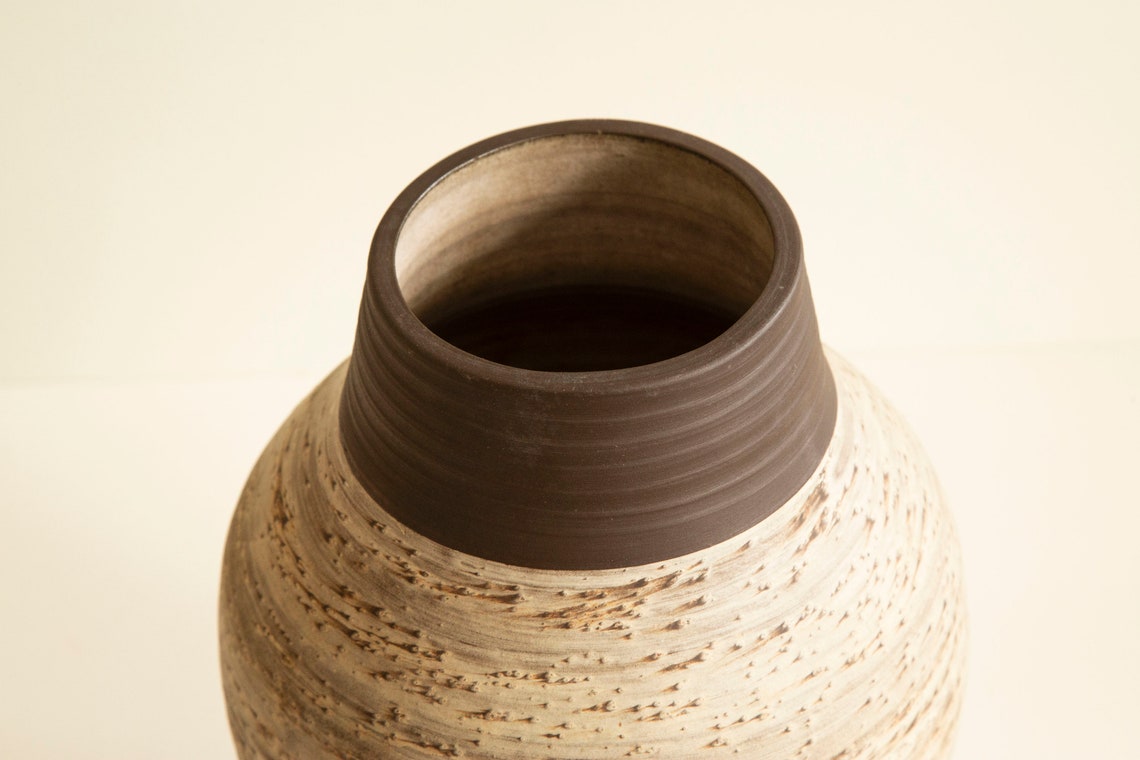 Ravelli Dutch Ceramic Vase Dutch Pottery Birch Bark Series | Etsy