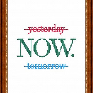 CROSS STITCH PATTERN Quote - Etsy