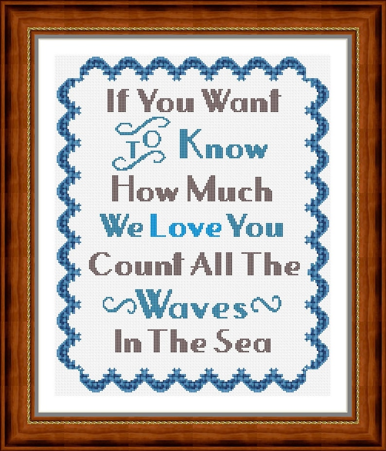 Cross-stitch-pattern-quote, Instant Download Pdf - Etsy