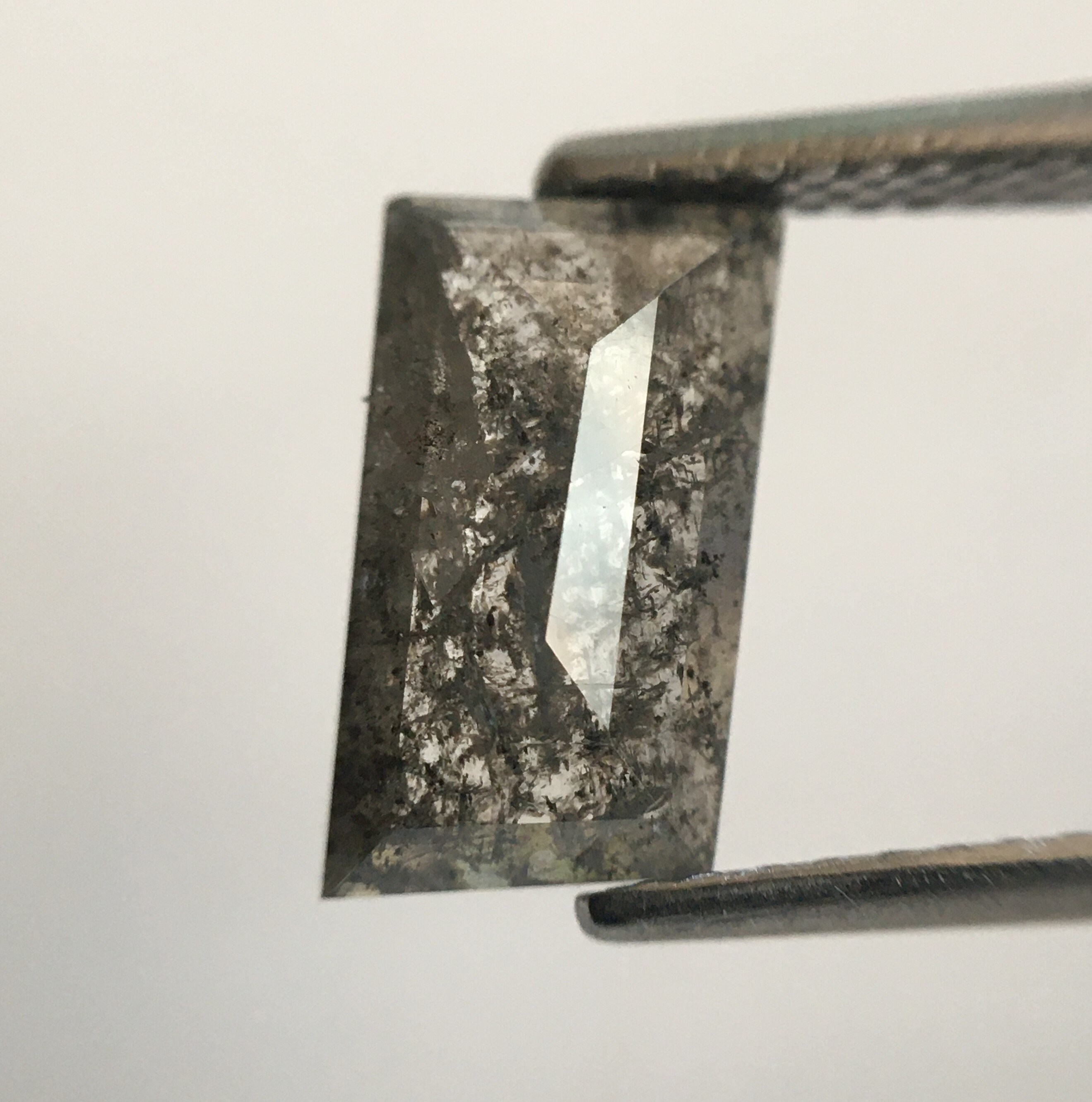 1.26 Ct Fancy Grey Parallelogram Shape Natural Loose Diamond | Etsy