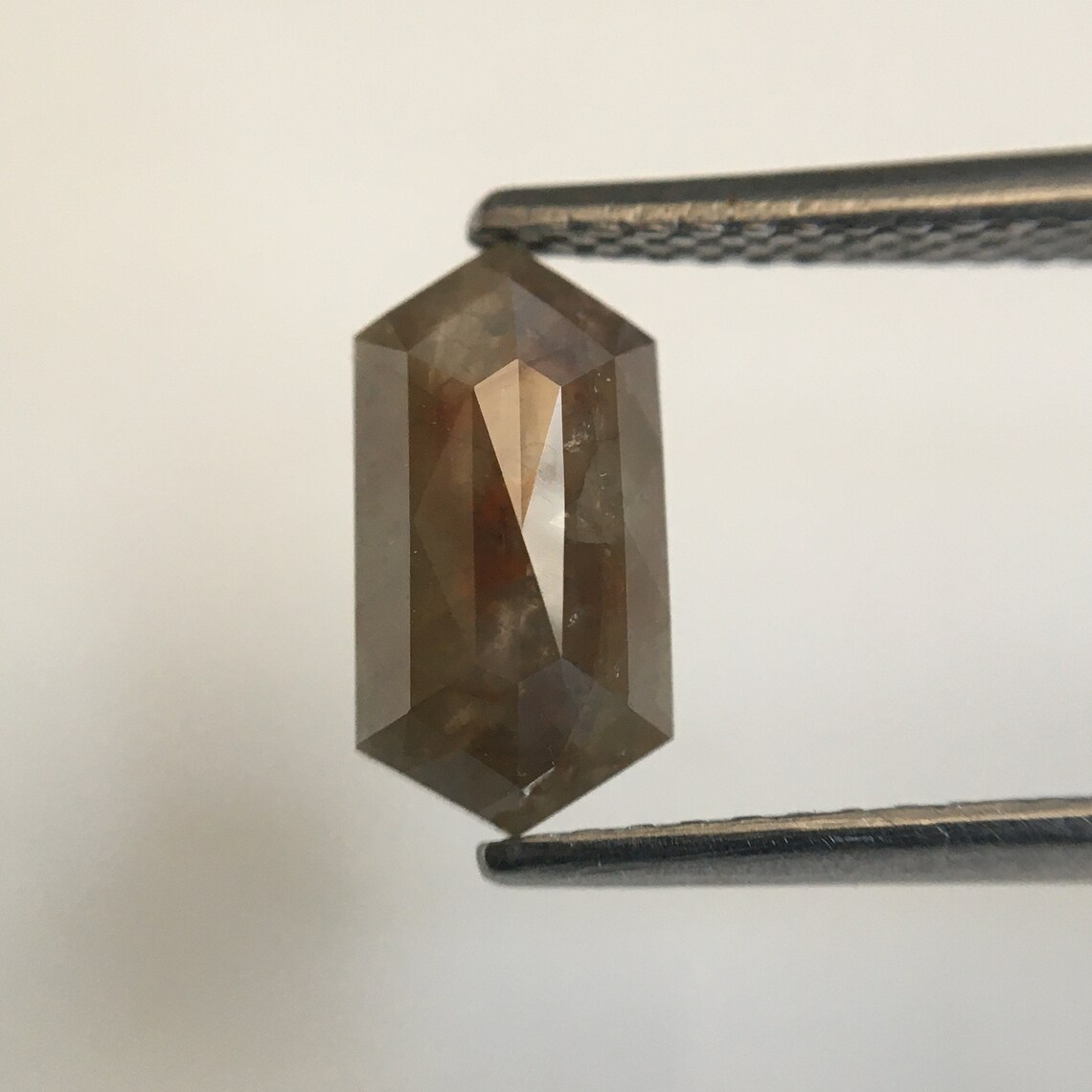 2.60 Ct Hexagon Shape Natural Loose Diamond 9.51 mm X 4.93 mm | Etsy