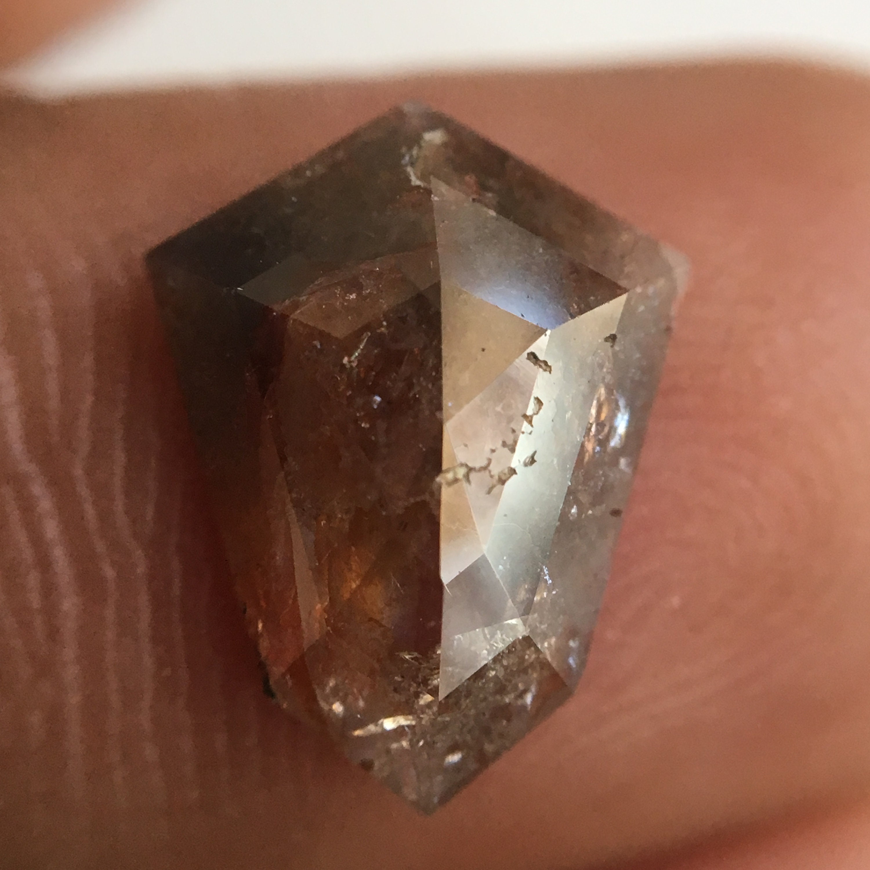 2.18 Ct Natural Loose Diamond Shield Shape 12.30 mm X 9.45 mm | Etsy