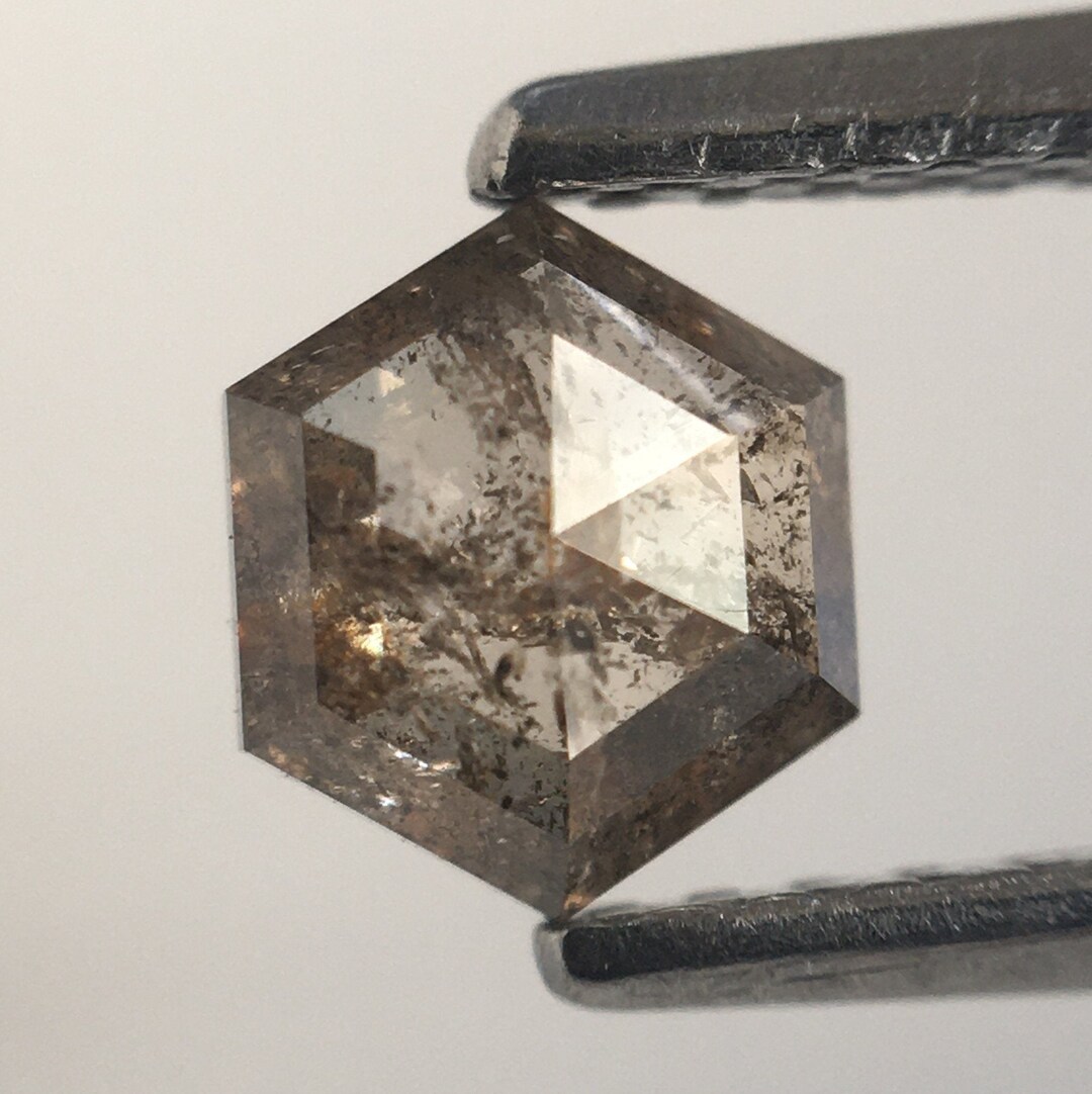 0.53 Ct Fancy Brown Color Natural Loose Diamond, 5.34 Mm X 4.64 Mm X 2. ...