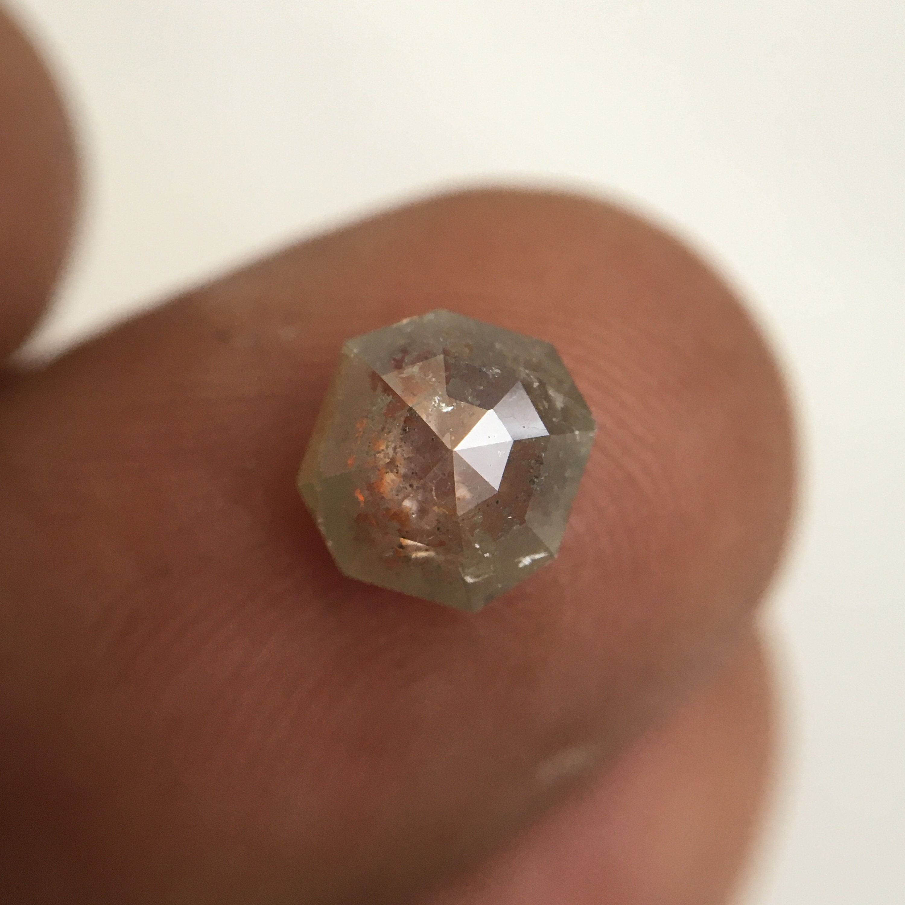 Fancy Brown Color 1.01 Ct Fancy Shape Natural Loose Diamond 6.01 Mm X 6 ...