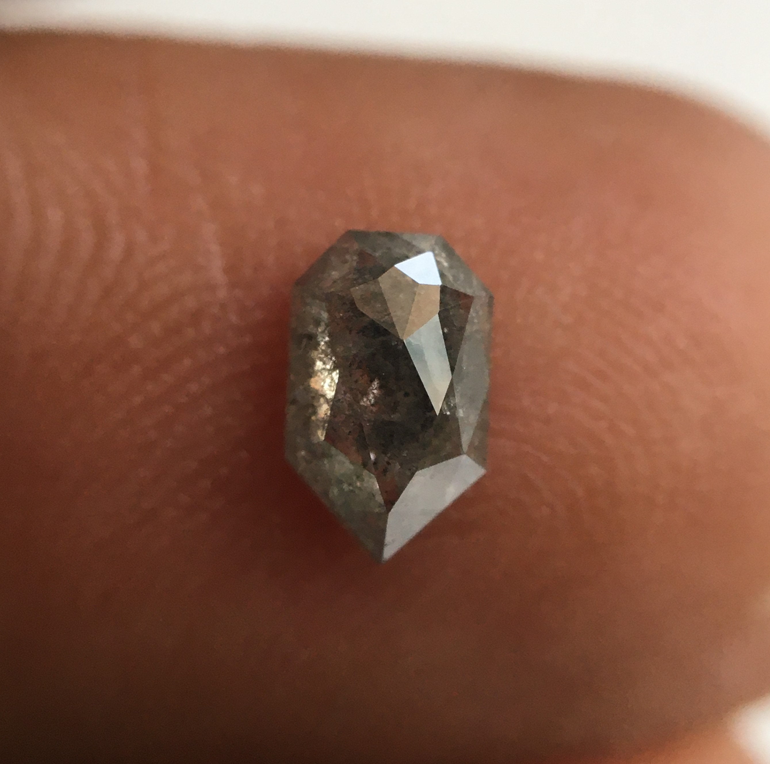 0.50 Ct Shield shape natural loose diamond 6.48 mm X 3.95 mm X | Etsy