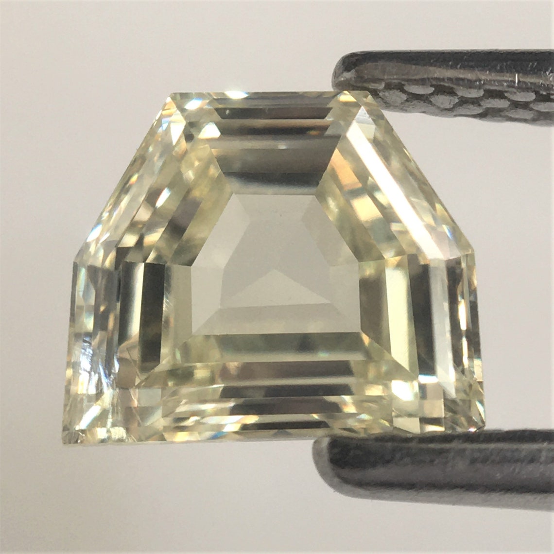 1.15 Ct Trapezoid Shape Natural Loose Diamond M Color SI-2 | Etsy