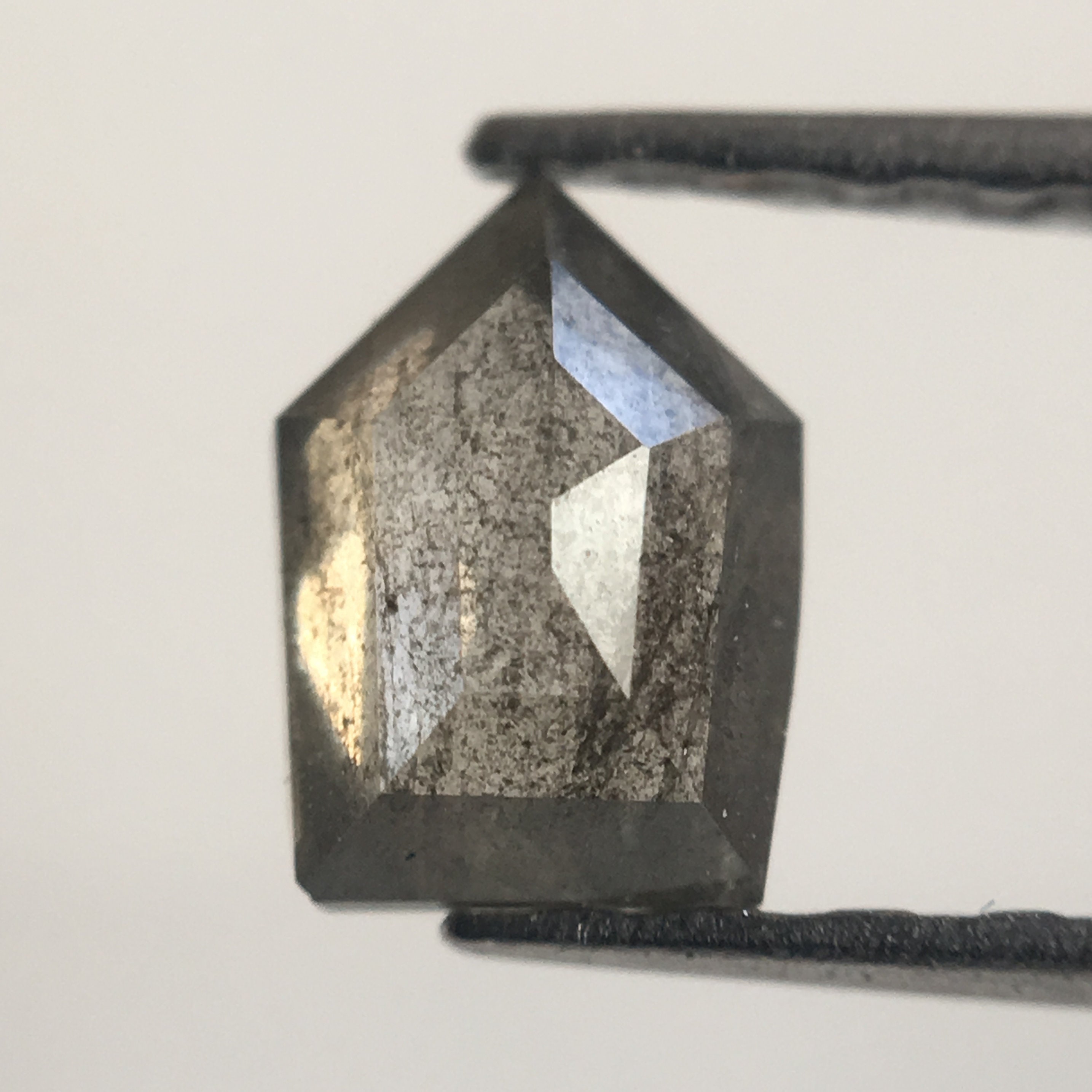 0.46 Ct Fancy Grey Color Pentagon Shape Natural Loose Diamond | Etsy