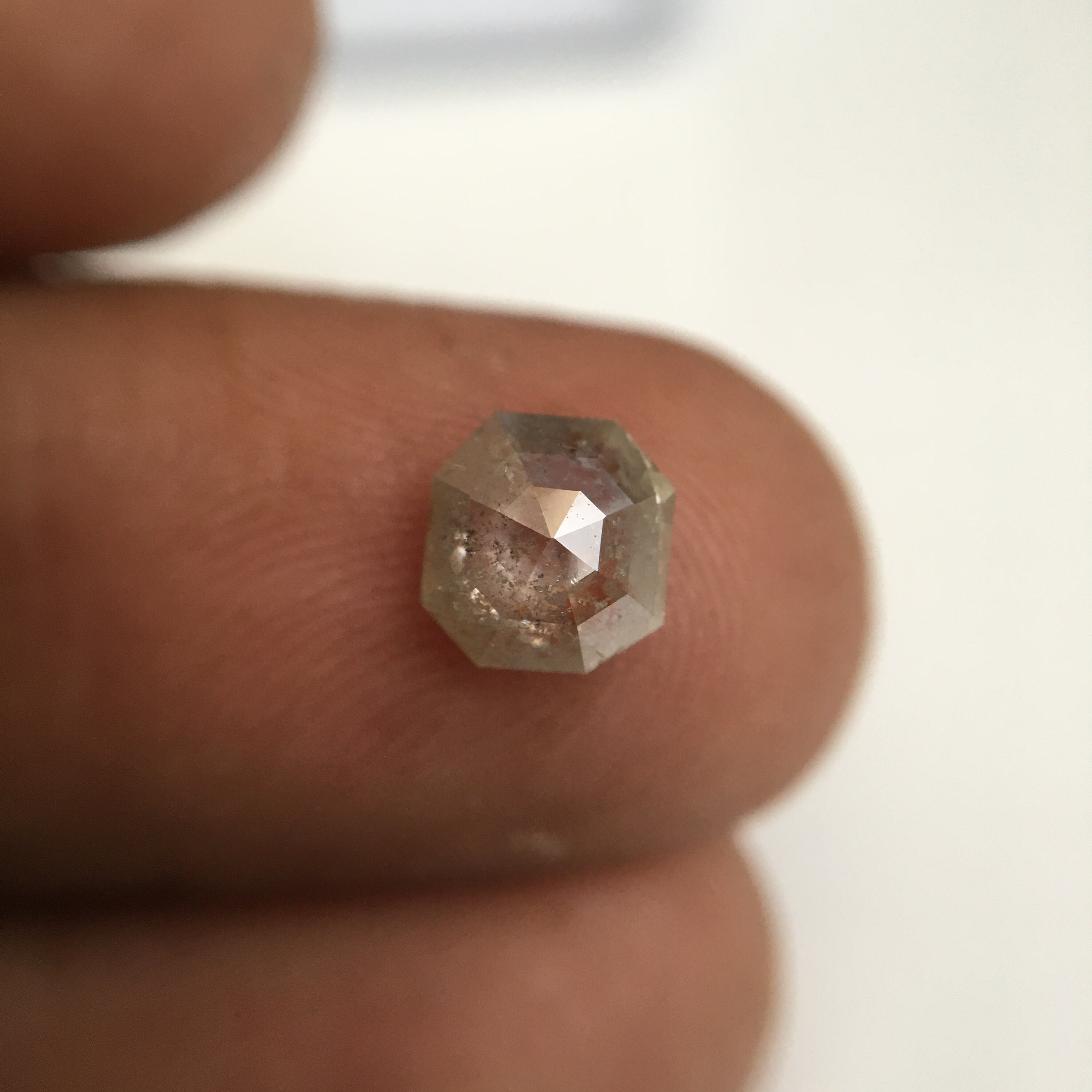 Fancy Brown Color 1.01 Ct Fancy Shape Natural Loose Diamond 6.01 Mm X 6 ...