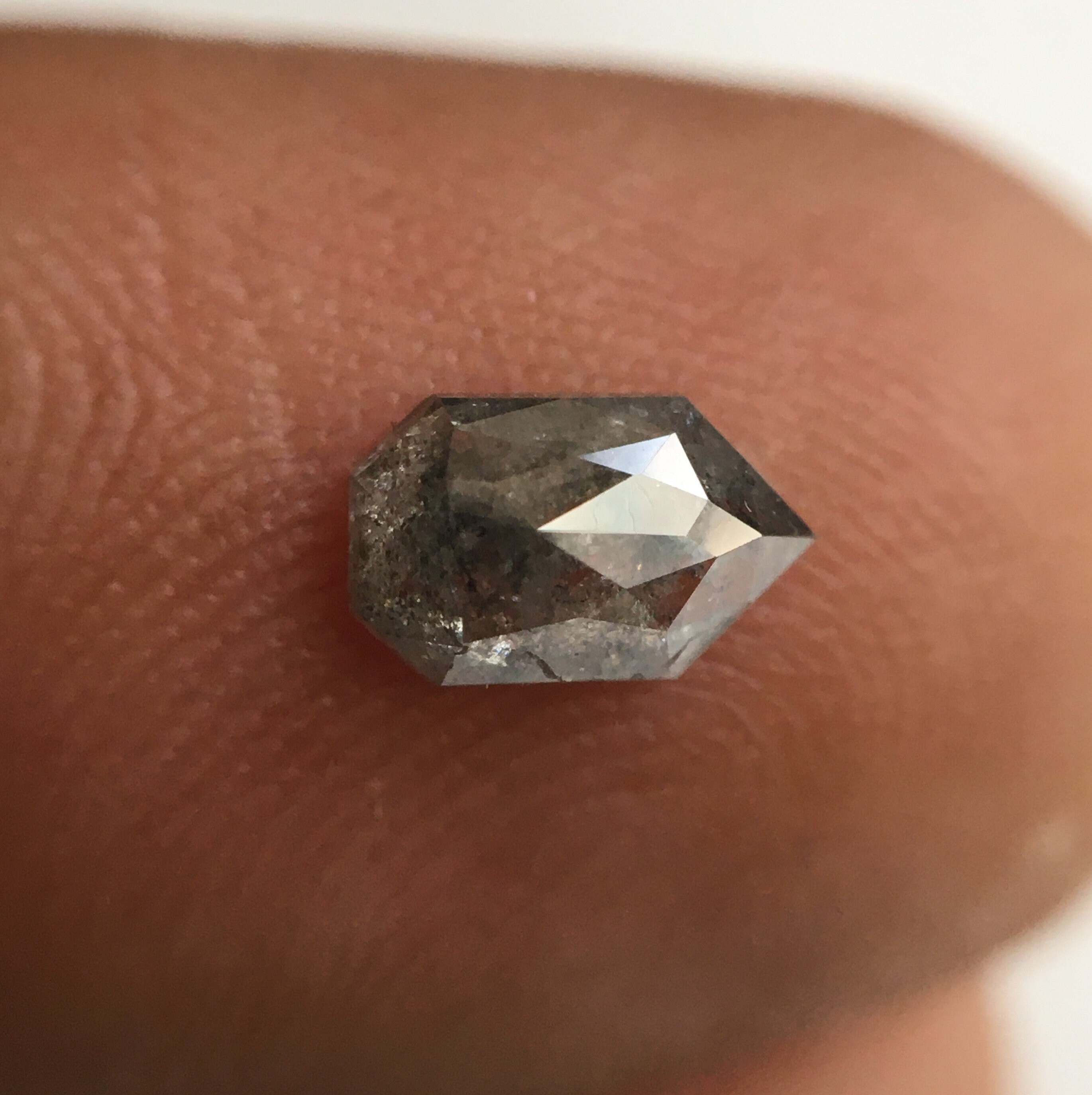 0.50 Ct Shield shape natural loose diamond 6.48 mm X 3.95 mm X | Etsy