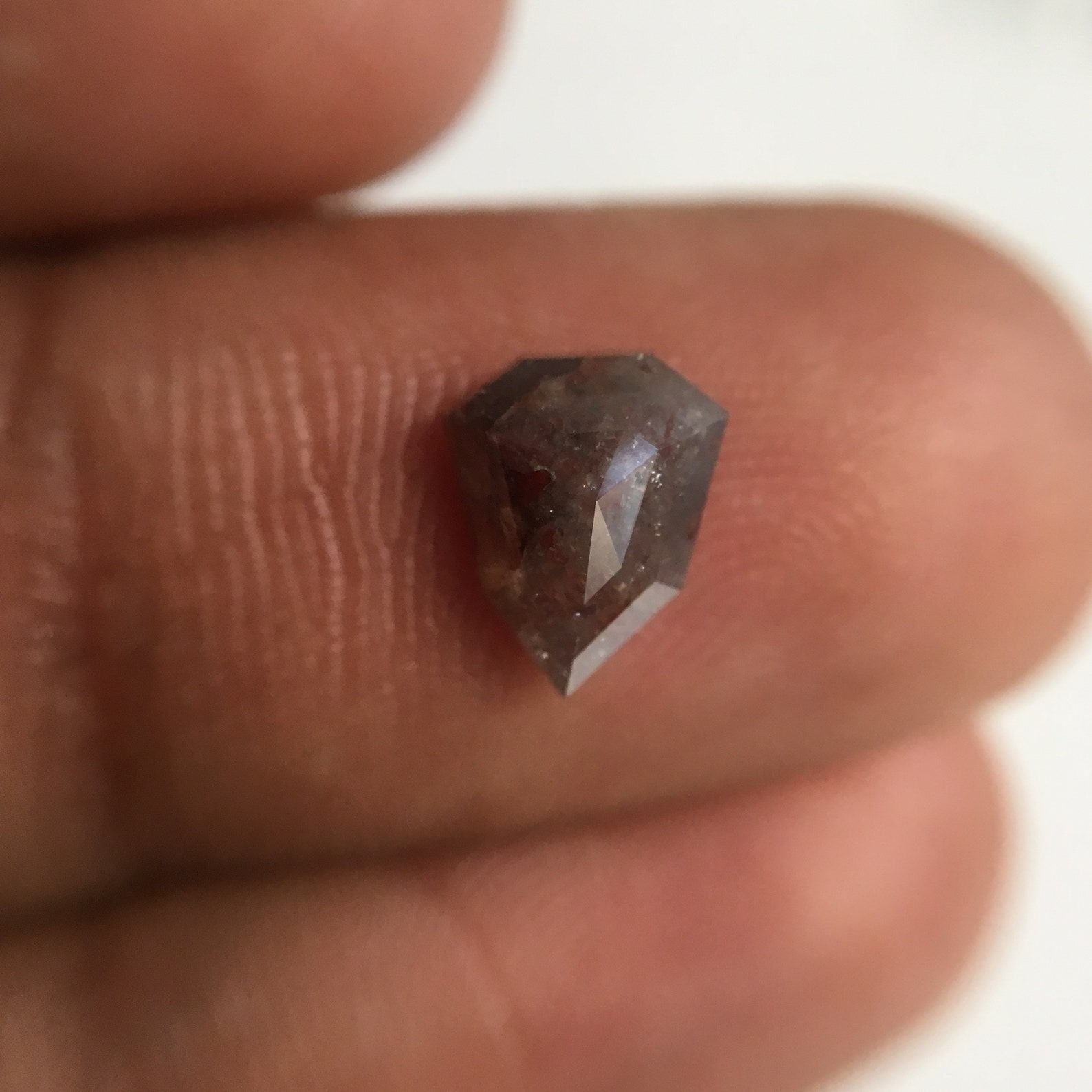 1.26 Ct Genuine Fancy Brown Color Pentagon Cut Natural Loose | Etsy