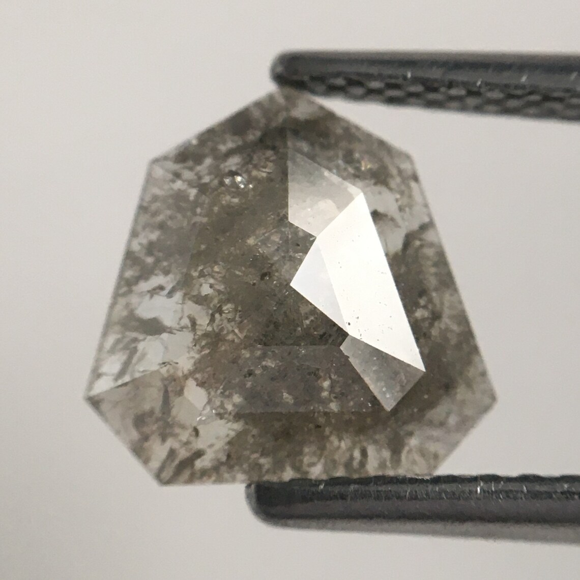 1.16 Ct Fancy Grey Pentagon Diamond: Natural Loose Stone - Etsy