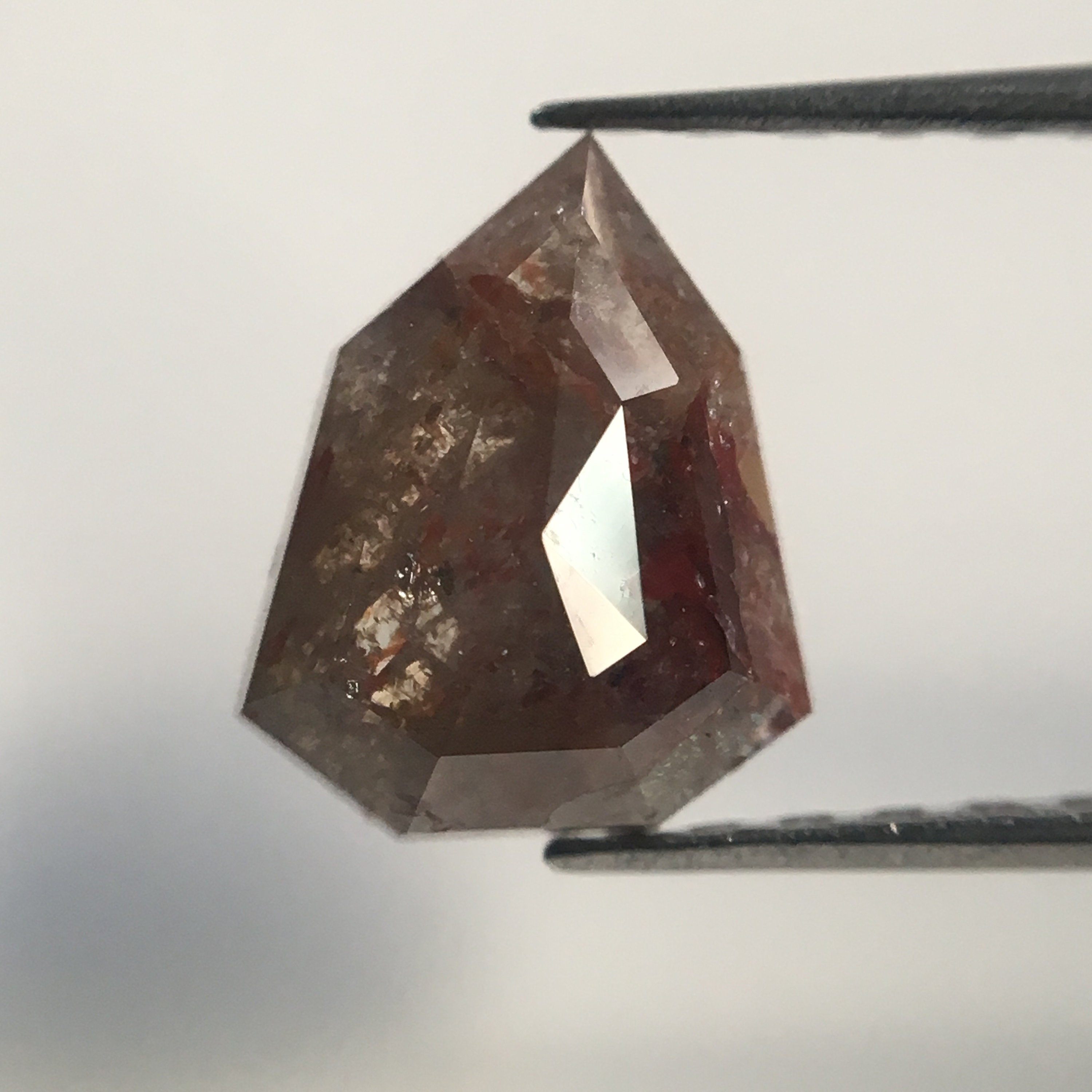 1.26 Ct Genuine Fancy Brown Color Pentagon Cut Natural Loose | Etsy