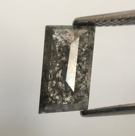 1.26 Ct Fancy Grey Parallelogram Shape Natural Loose Diamond | Etsy