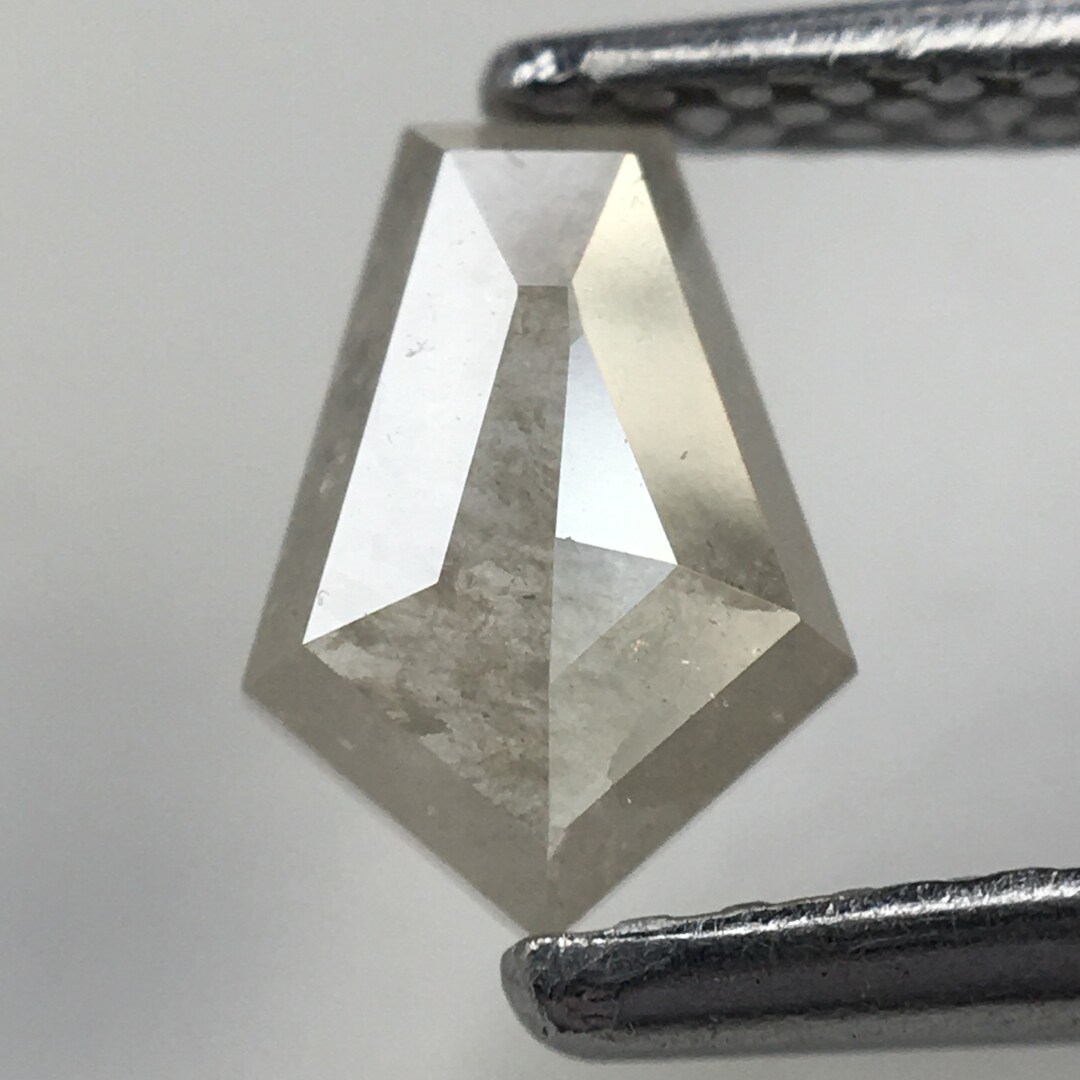 0.51 Ct Fancy Gray Kite Shape Loose Diamond - Etsy