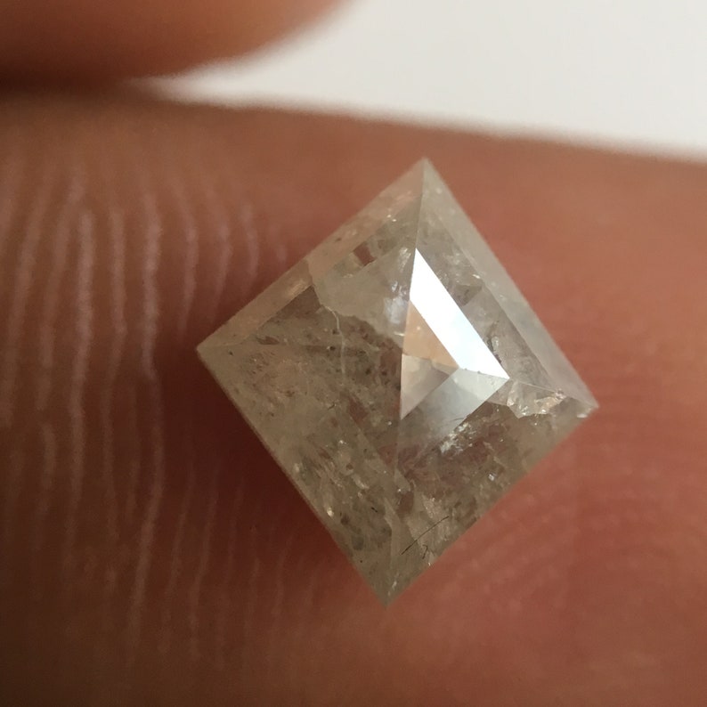 1.45 Ct Fancy Grey Color Kite Shape Natural Loose Diamond | Etsy