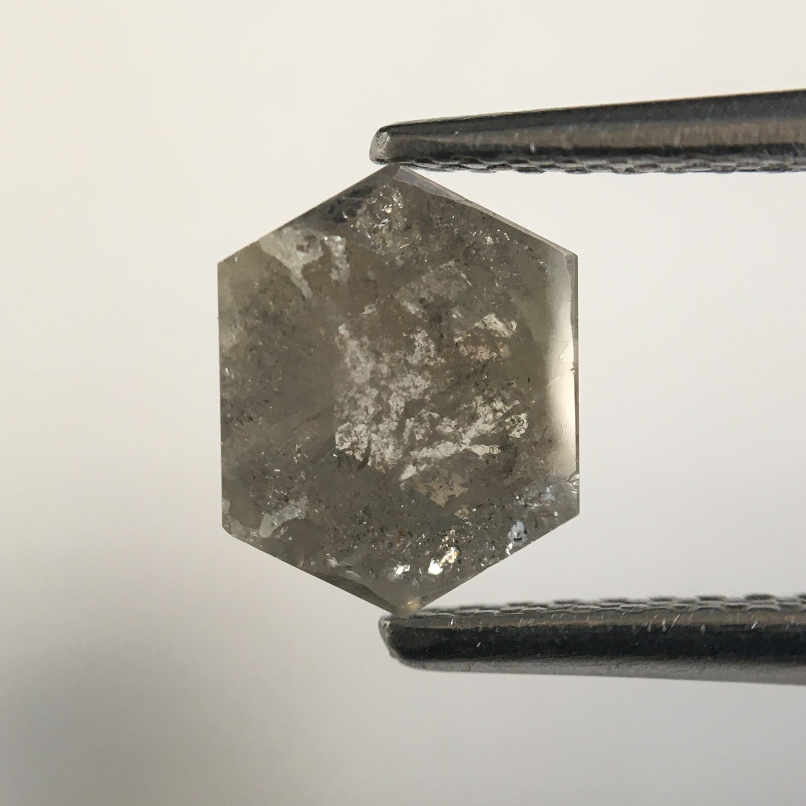 1.88 Ct Hexagon Shape Natural Loose Diamond Pair 7.57 Mm X - Etsy