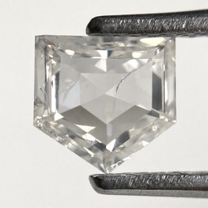 0.67 Ct Pentagon Cut Natural Loose Diamond, 6.11 Mm X 6.32 Mm X 1.99 Mm ...