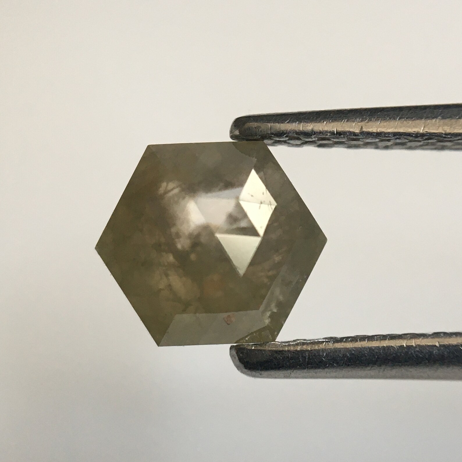 1.54 Ct Hexagon Shape Natural Loose Diamond Pair 6.24 mm x | Etsy