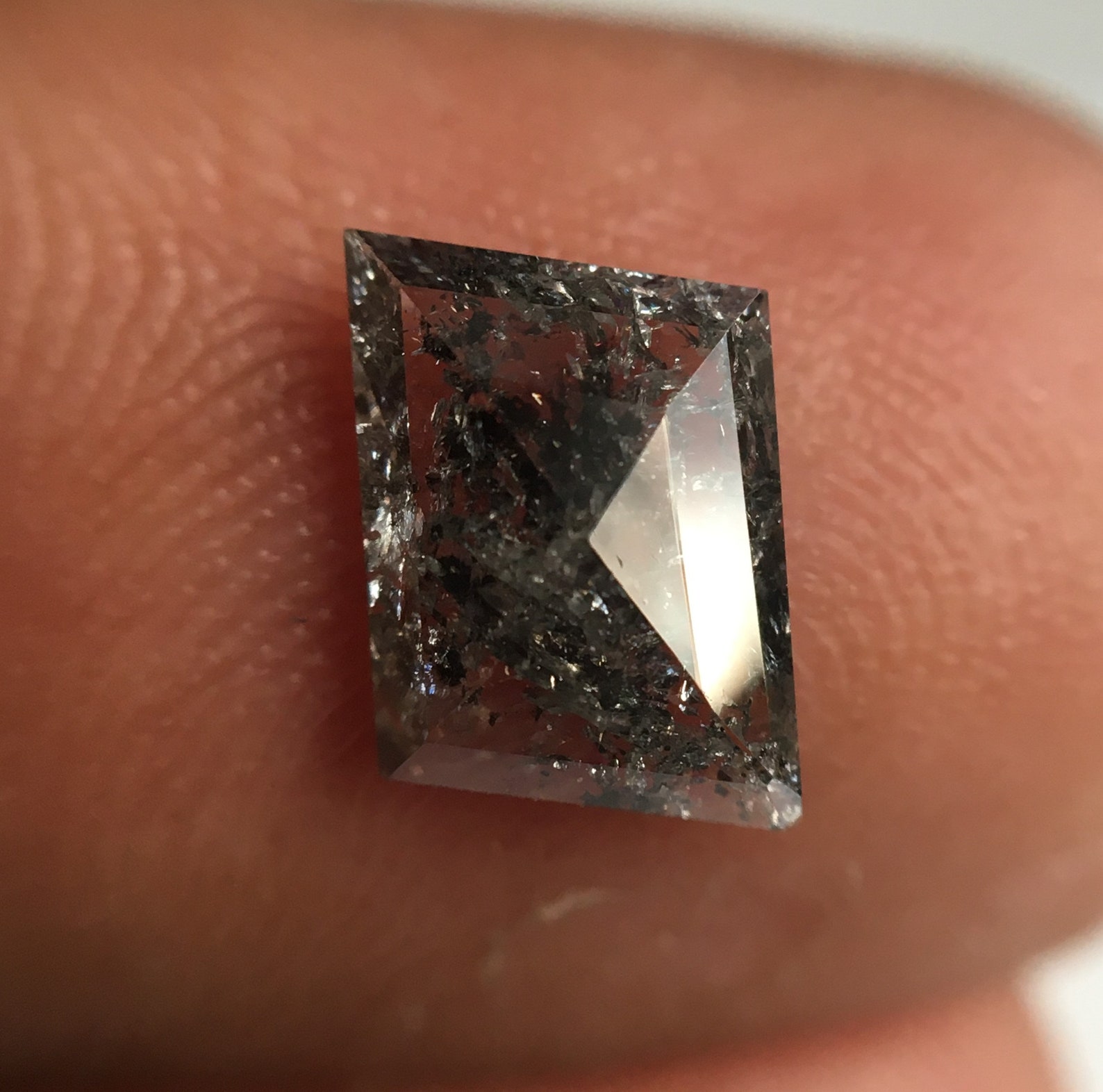 1.03 Ct Fancy Grey Parallelogram Shape Natural Loose Diamond - Etsy