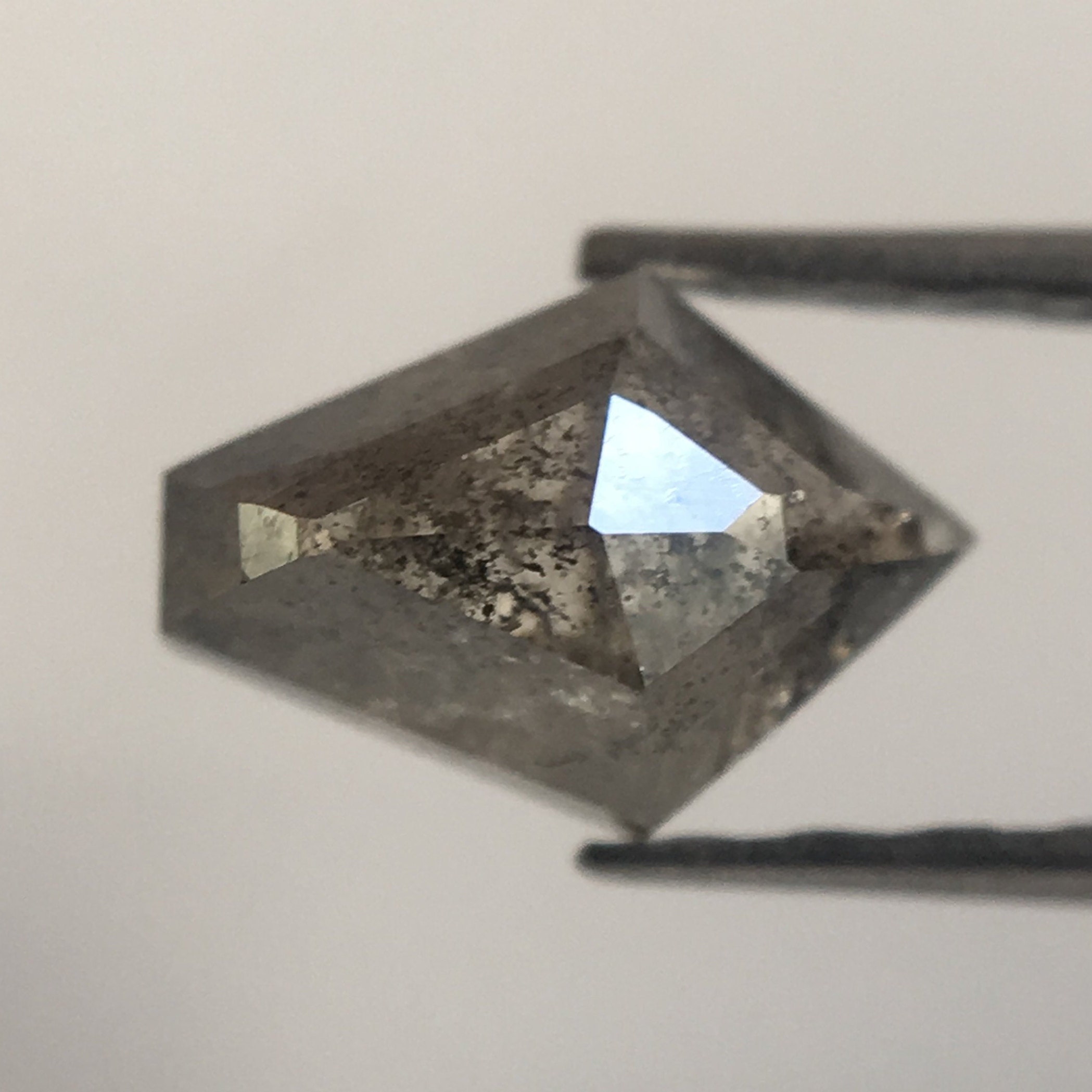 0.68 Ct Natural Shield Shape loose Diamond 6.90 mm X 4.80 mm | Etsy