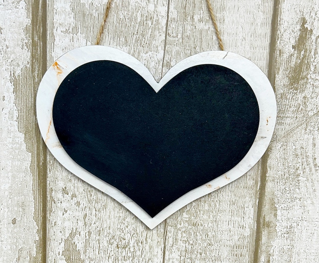 New Home Vintage Chalkboard Marble Effect Double Wooden Plaque - Etsy