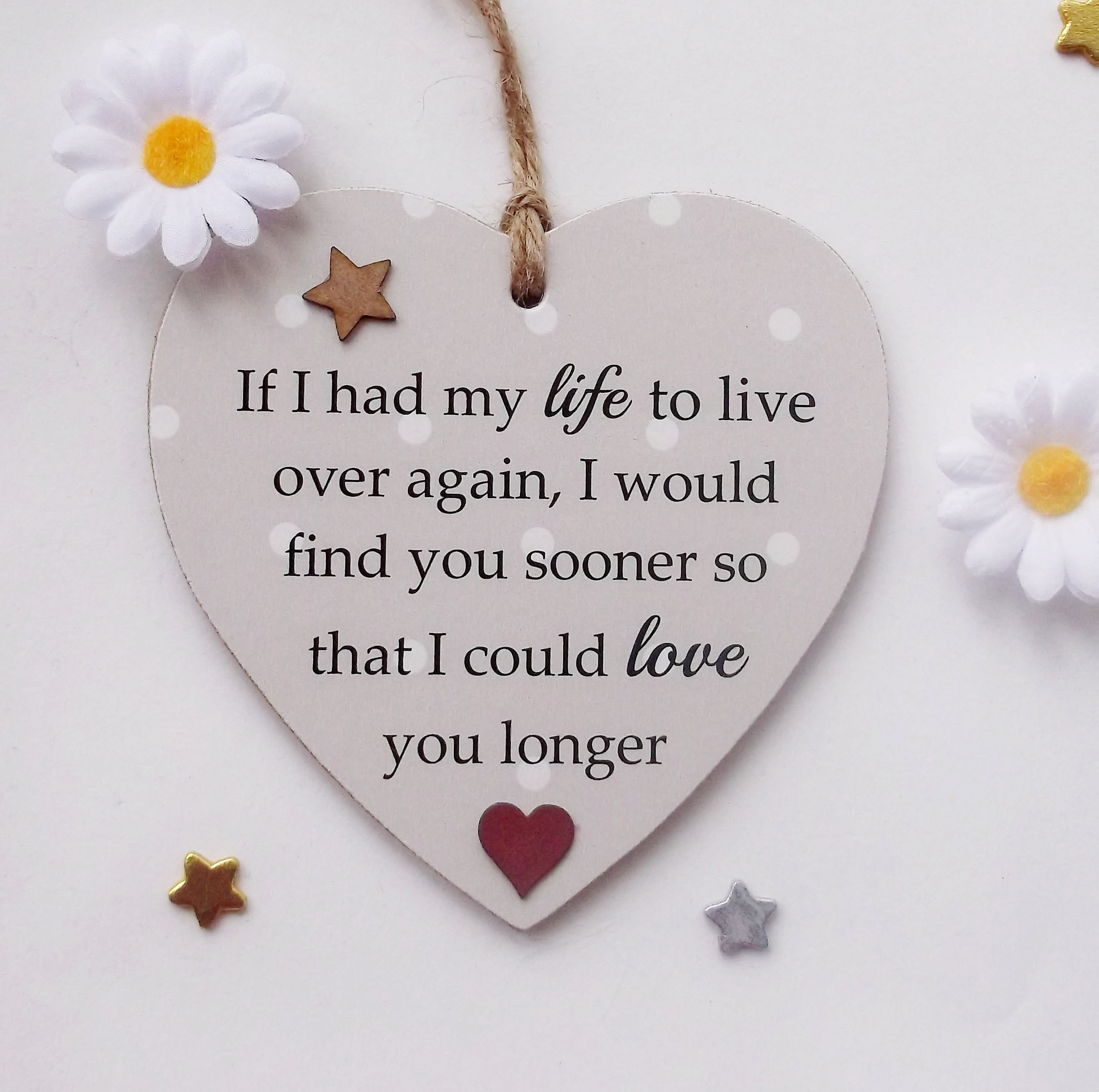 If i had my life to live over again I would find you sooner | Etsy