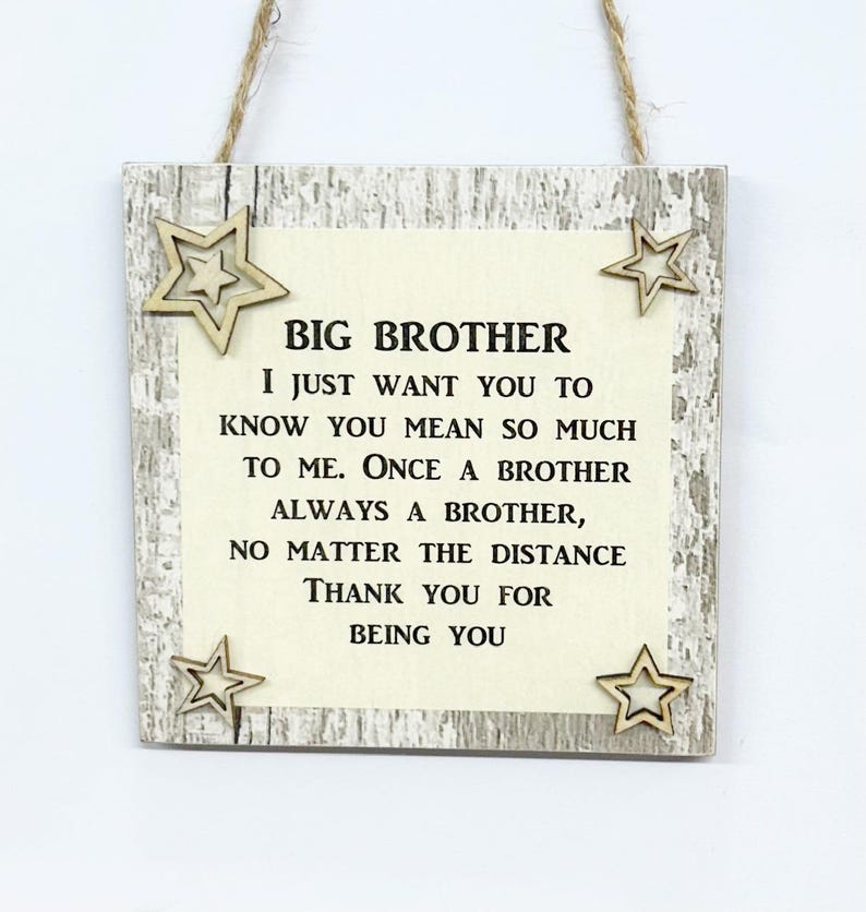 Big Brother/little Brother so Proud Once A Brother Always A Brother ...