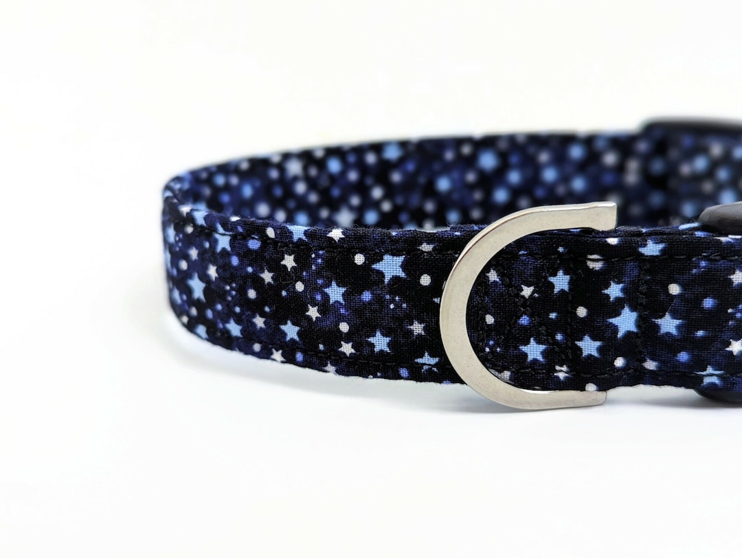 Night Sky Dog Collar | Boy Dog Collar | Puppy Collar | Girl Dog Collar ...