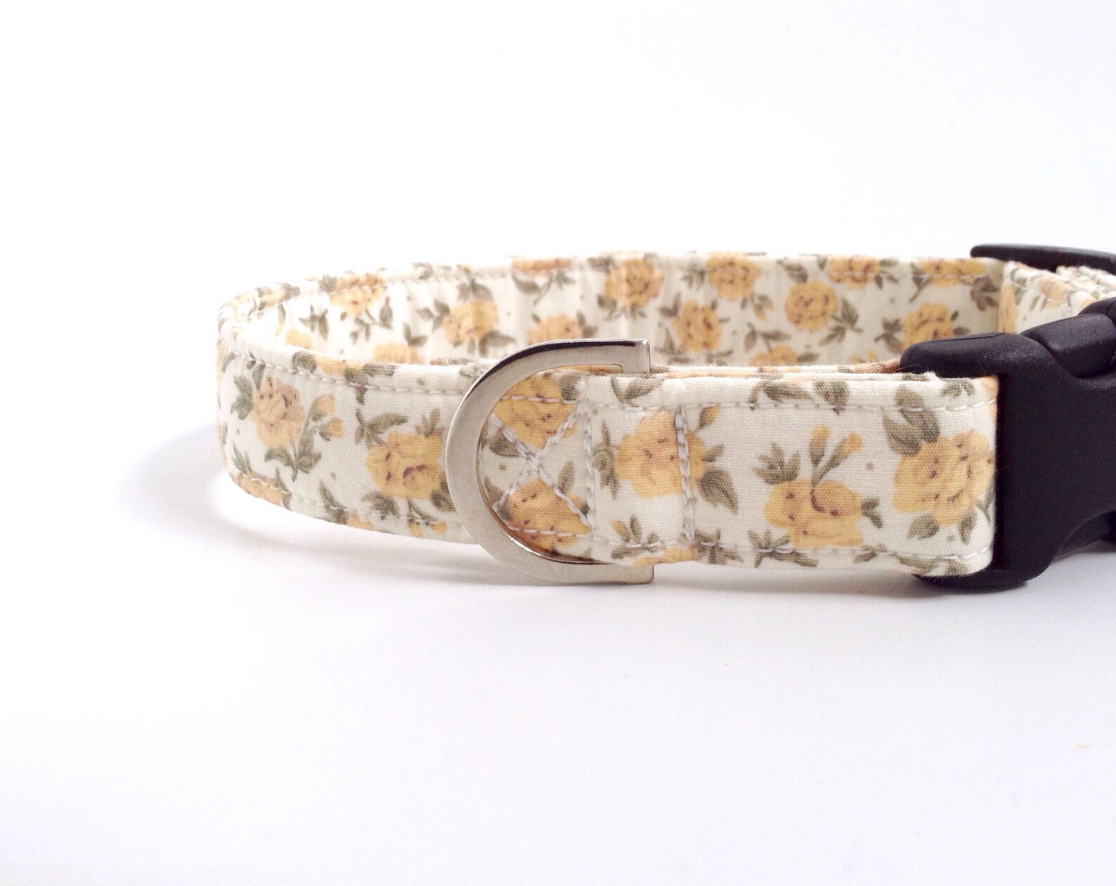 Small Roses Dog Collar Girl Dog Collar Floral Dog Collar | Etsy