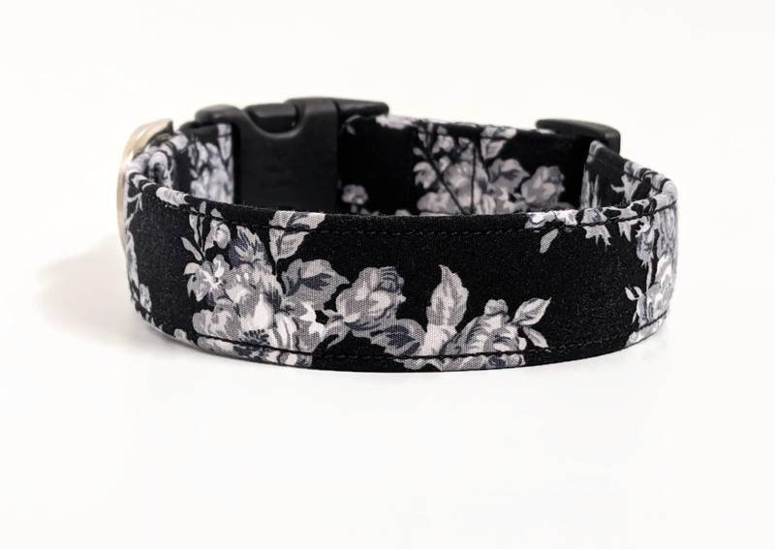 Black Roses Dog Collar Dog Collar Girl Dog Collar Puppy - Etsy