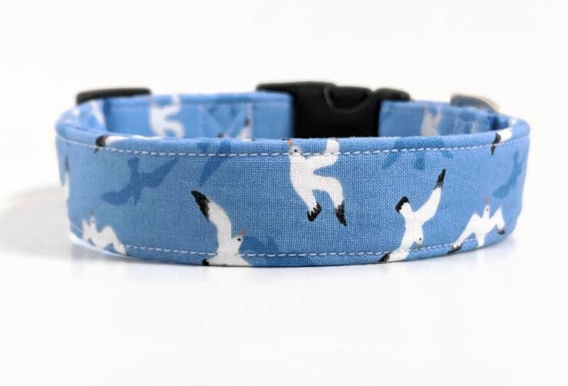 Seagull Dog Collar Boy Dog Collar Bird Dog Collar Nature - Etsy UK