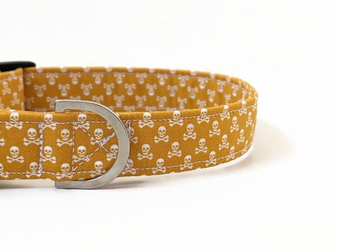 Skulls Dog Collar | Skull Dog Collar | Pirate Dog Collar | Halloween ...