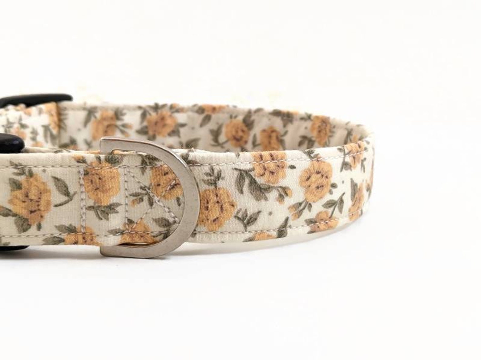 Small Roses Dog Collar Girl Dog Collar Floral Dog Collar - Etsy