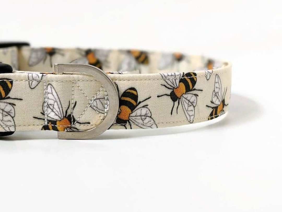Bee Dog Collar, Bee Dog Lead, Beekind, Bee Gift, Bumblebee Dog Collar ...