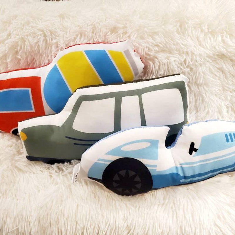Car Shaped Pillow - Etsy