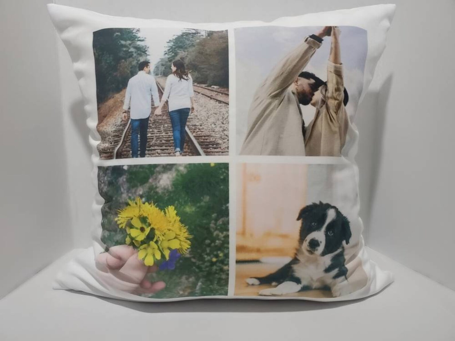 Personalized Photo Custom Pillow Photo Collage Pillow - Etsy