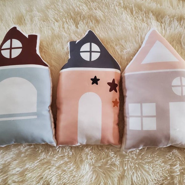 House Shaped Pillow - Etsy