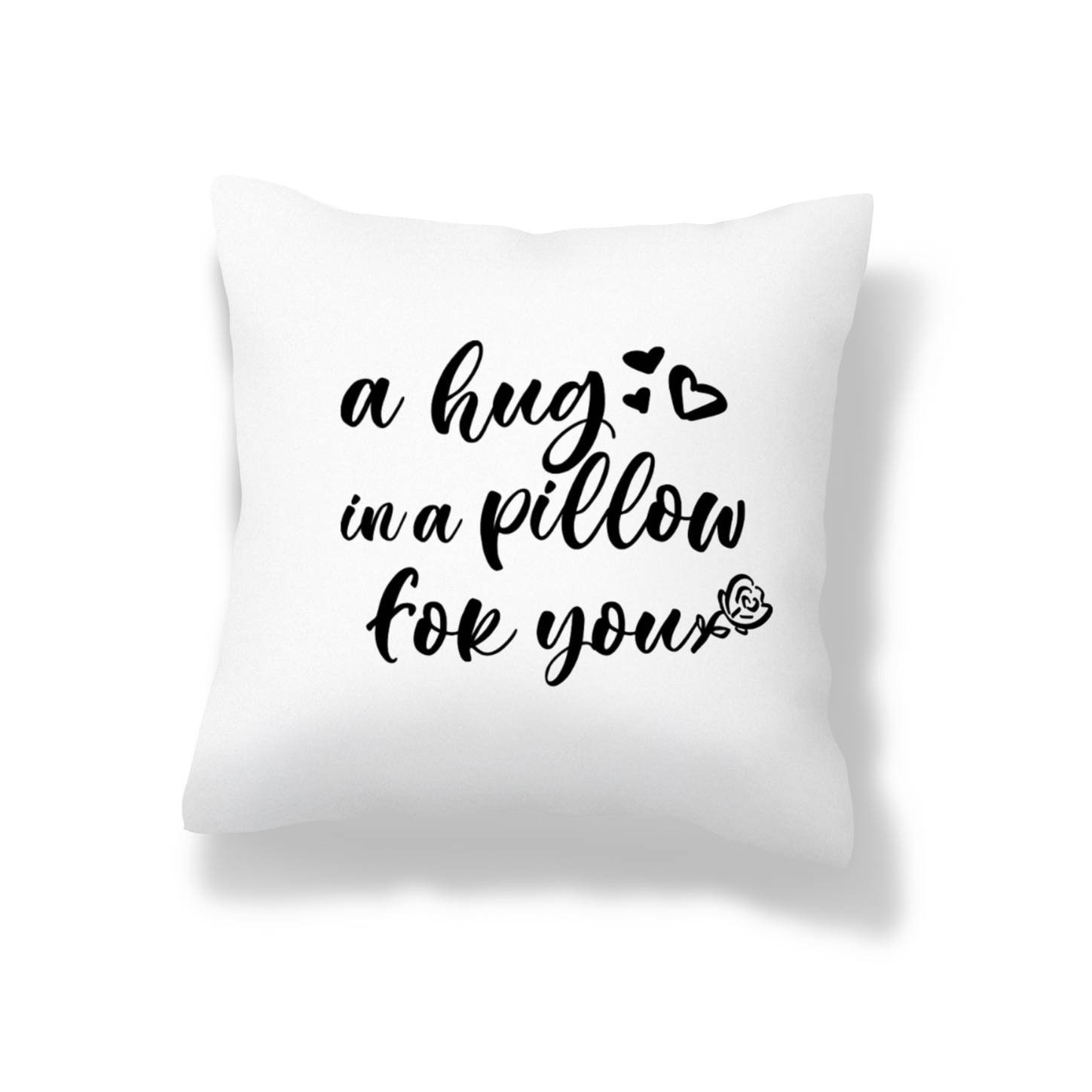 HUG Pillow Cushion Gift Inspirational Personalized Quotes - Etsy 日本