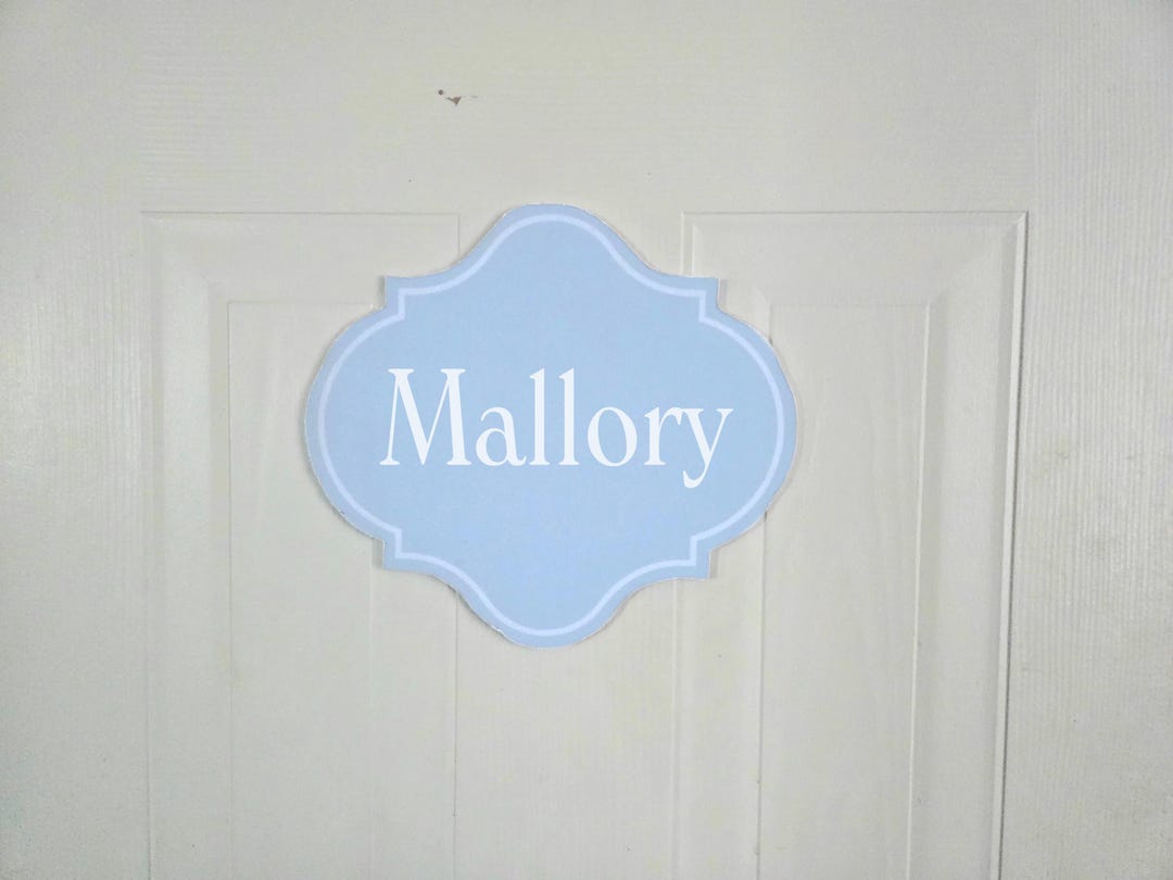 Custom Door Name Plate | Personalized Door Sign | Nameplate for Kids ...