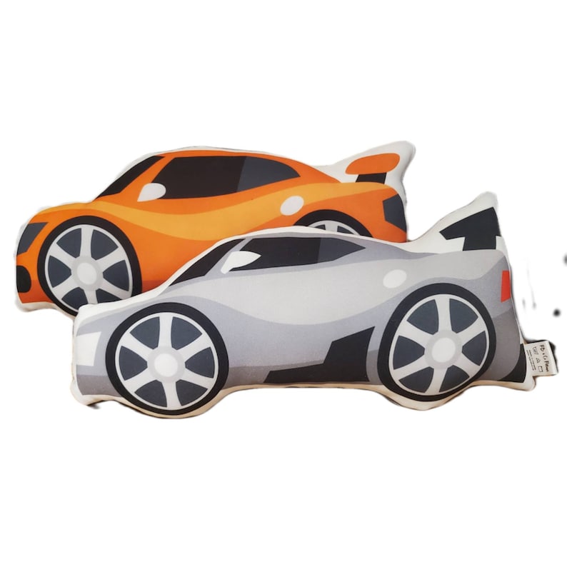 Kids Car Throw Pillow Car Plush Toy Car Room Decor - Etsy