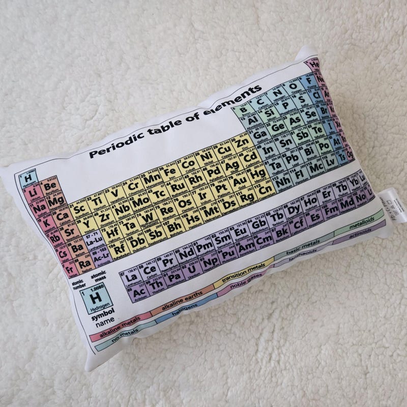Science Pillow - Etsy
