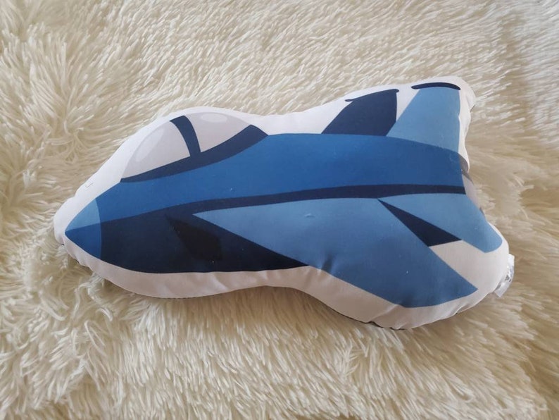 Airplane Decorative Pillow, Plane Shaped Boys Room Decor, - Etsy