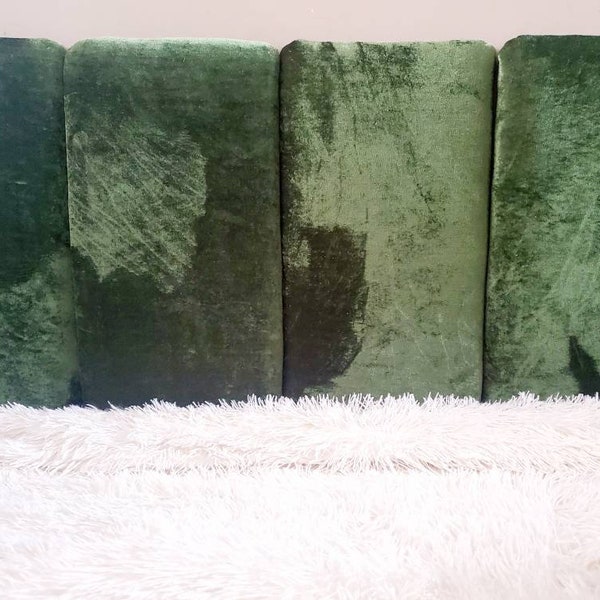 Velvet Upholstered Wall Panel - Etsy