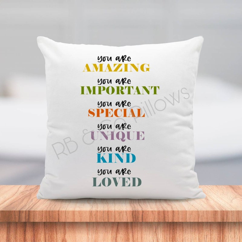 Inspirational Pillow - Etsy