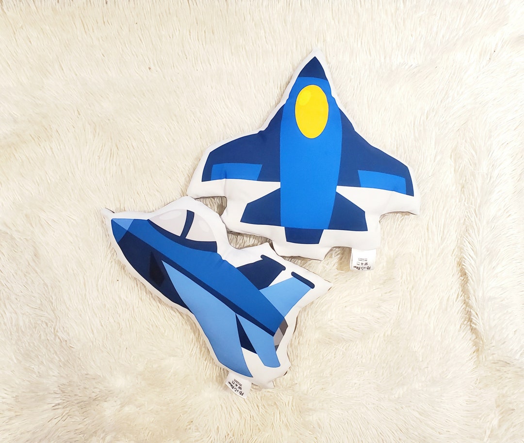 Jet Airplane Pillow, Airplane Decor, Boys Decorative Pillow, Toddler ...